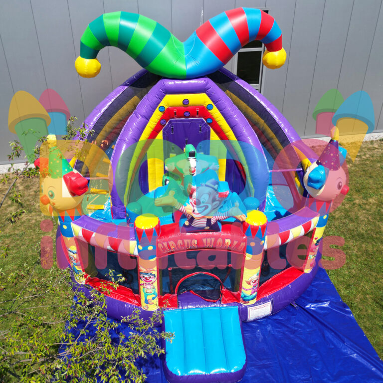 Buy Mulitplay Circus Bouncy Castle | Dodo-Inflatables.com