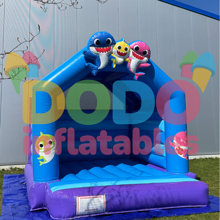 Inflatable Bouncy Castle Baby Shark | Dodo-Inflatables.com