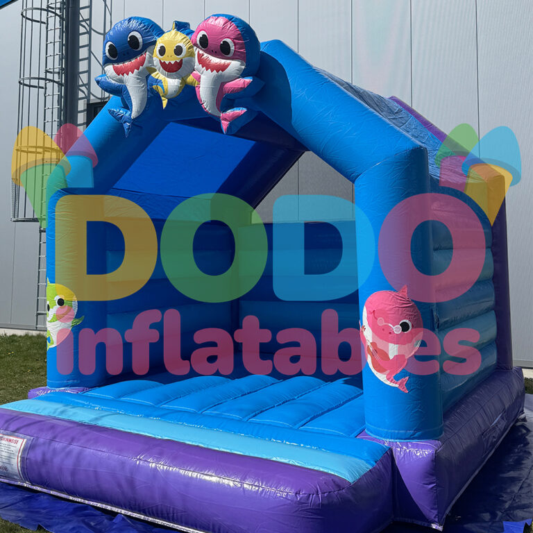 Inflatable Bouncy Castle Baby Shark | Dodo-Inflatables.com